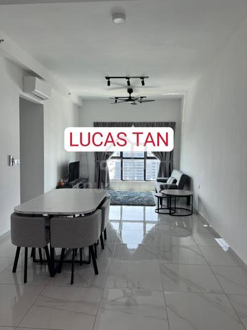 Service Residence for Rent, 2 Bedroom, 650 sq.ft, Sinaran Residences ...