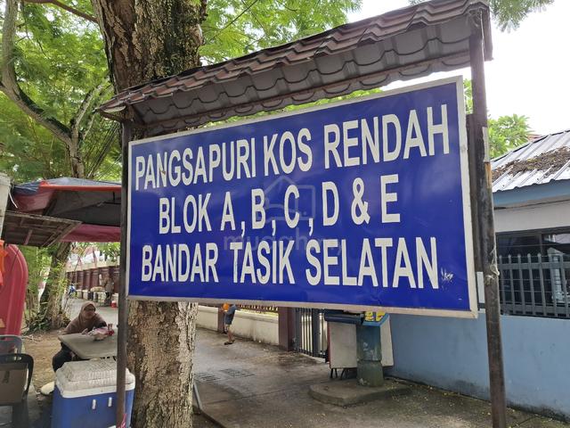 Flat for Sale, 3 Bedroom, 688 sq.ft, Pangsapuri Kos Rendah Bandar Tasik ...