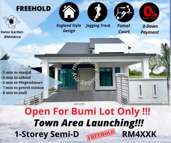 New Semi-Detached House for Sale, 4 Bedroom, 2450 sq.ft, Bertam Ulu ...