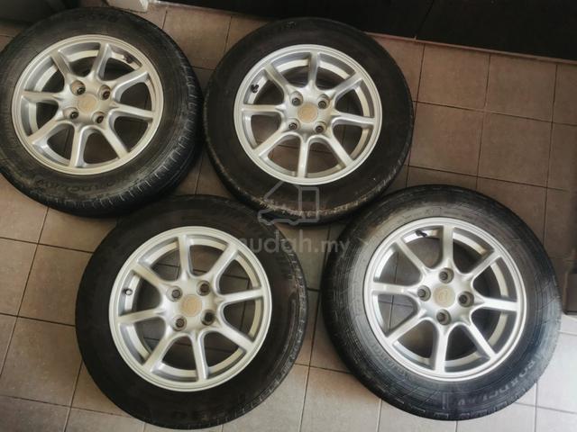 Rim Bezza Original 14" sekali Tayar - Car Accessories & Parts for sale ...