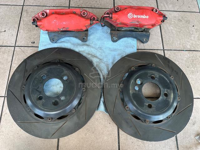 Brembo 4pot brake caliper set rotor mini r56 r53 - Car Accessories ...