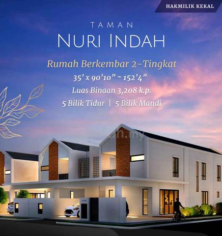 New Semi-Detached House for Sale, 5 Bedroom, 3208 sq.ft, Seremban ...
