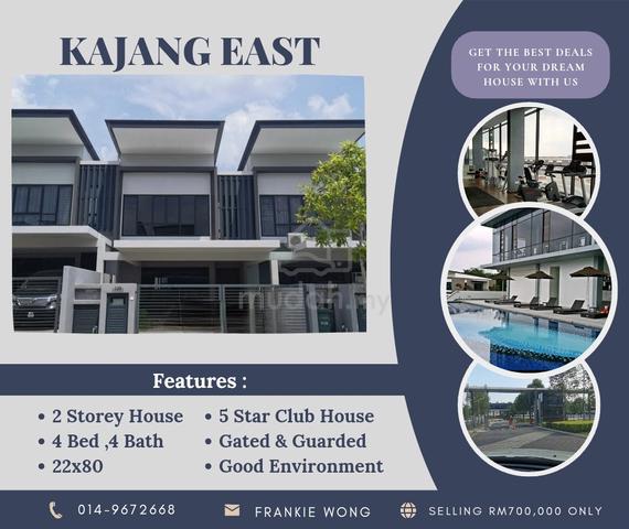 2-storey Terraced House for Sale, 4 Bedroom, 2300 sq.ft, Kajang ...