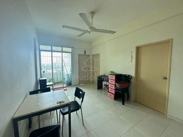 Apartment for Rent, 3 Bedroom, 700 sq.ft, Permai Jaya Apartment ...