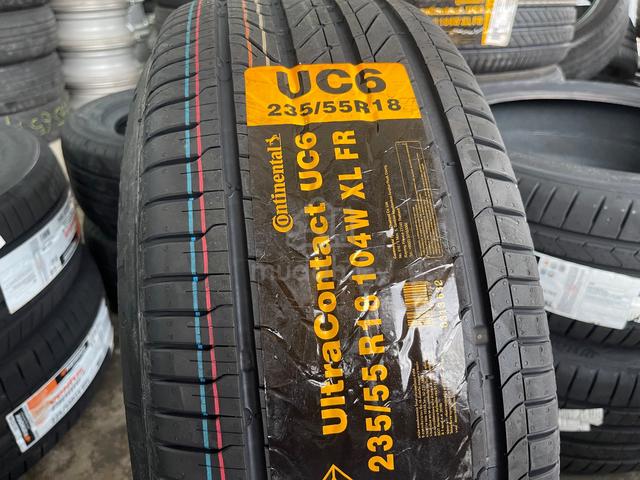 Tayar baru 235 55 18 Continental uc6 harrier acr30 - Car Accessories & Parts for sale in Klang ...