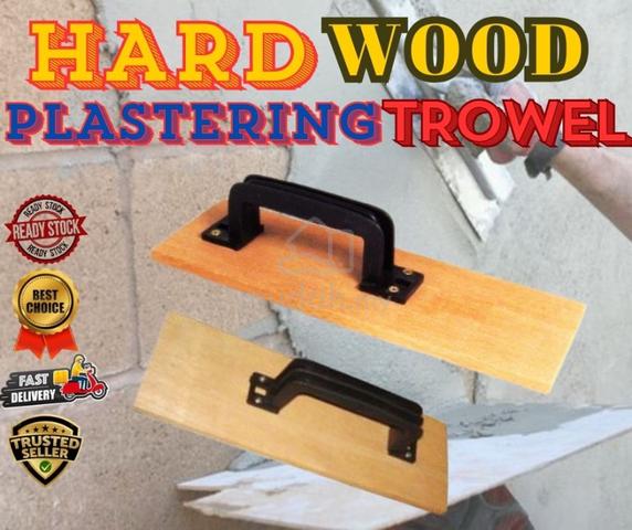Wood Trowel Plaster simen papan gosok kayu plas - Home Appliances ...