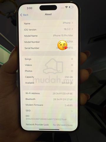 Iphone 15 Pro Max 256GB ZP Set - Mobile Phones & Gadgets for sale in ...