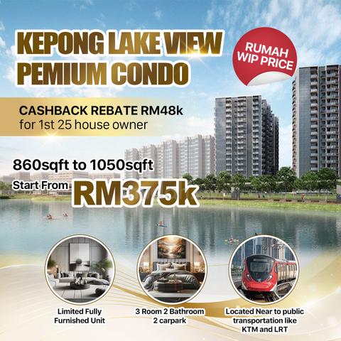 New Service Residence for Sale, 3 Bedroom, 850 sq.ft, Jalan Kuching ...