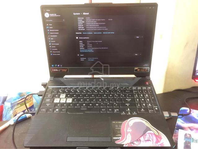 LAPTOP ASUS TUF RTX3060 x AMD Ryzen7 5800 Series - Computers ...