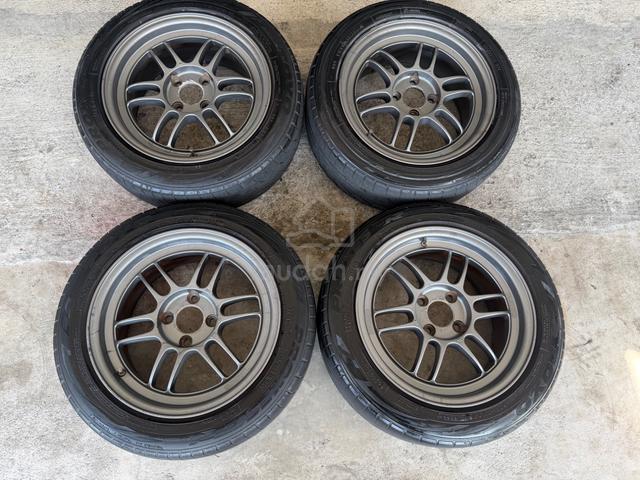 Rim enkei rpf1 15 inch wira satria blm flx myvi - Car Accessories ...