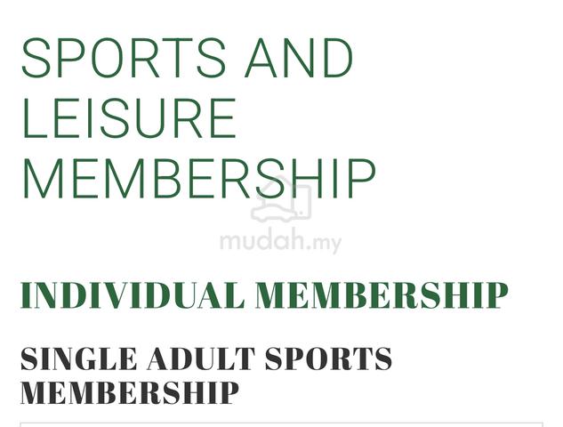 Sports and leisure membership - Sports & Outdoors for sale in Tropicana ...