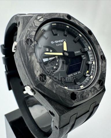 Custom Original Mod G-Shock Black Forged Carbon - Watches & Fashion ...