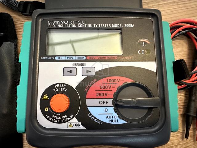 Kyoritsu Insulation Continuity Tester 3005A - Home Appliances & Kitchen ...