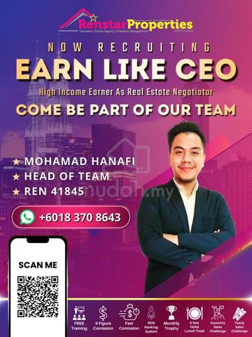 Property Agent Part Time SELANGOR - Jobs available in Shah Alam, Selangor