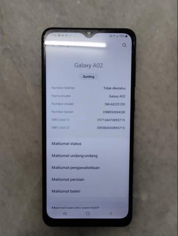 samsung A02 - Mobile Phones & Gadgets for sale in Seremban, Negeri Sembilan