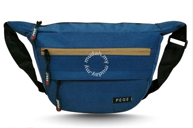 [04.04] BLUE BEG SHOULDER CROSSBODY SLiNG BAG BIRU - Bags & Wallets for ...