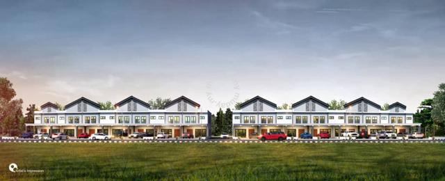 New 2-storey Terraced House for Sale, 4 Bedroom, 1998 sq.ft, Taiping ...
