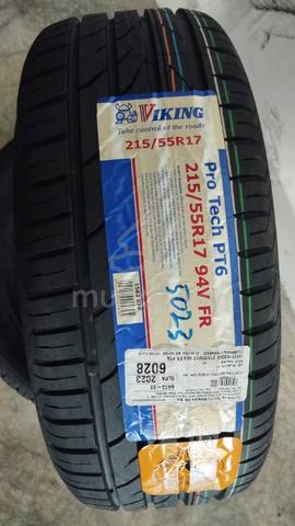 215 55 17 Viking Pt6 Tayar Baru Thailand - Car Accessories & Parts for sale in Klang, Selangor
