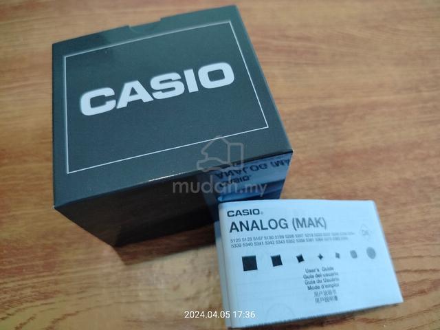Casio watch box with catalog - Watches & Fashion Accessories for sale ...