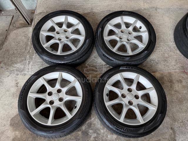 Rim original alza SE silver axia bezza myvi seg - Car Accessories ...