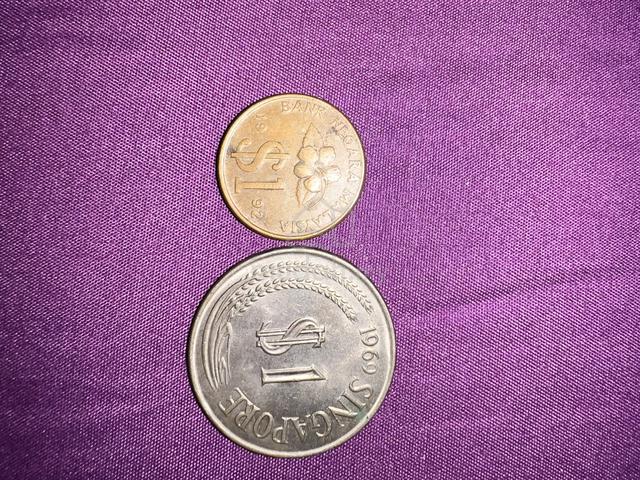 Antique and rare coin RM 1 & SGD 1 - Hobby & Collectibles for sale in ...