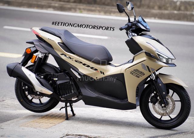 QJMOTOR AX200S Skuter Baru AX 200 S AX200 BOOKING - Motorcycles for ...