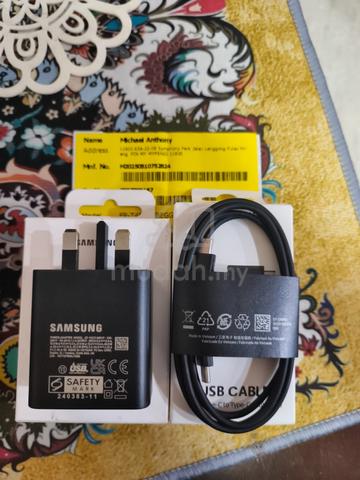 Samsung Adapter/Ch 45w and (5a) Cable 45w ORIGINAL - Accessories for ...