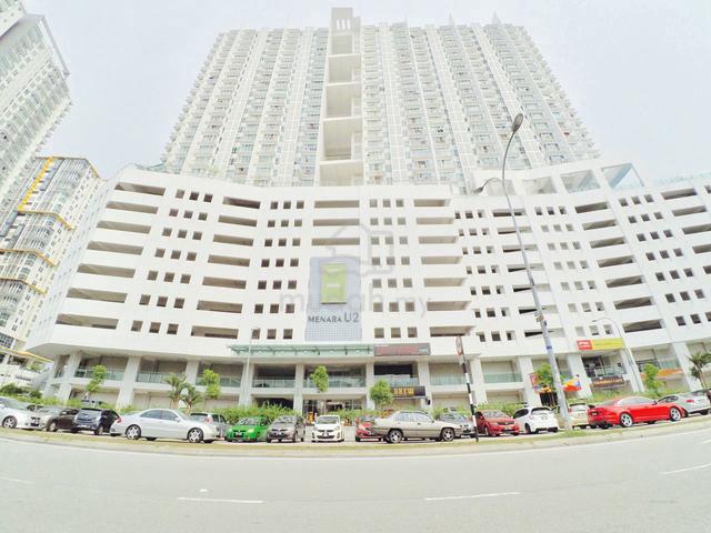 Service Residence for Sale, 2 Bedroom, 450 sq.ft, Menara U2, Shah Alam ...
