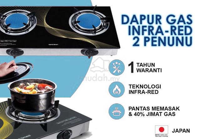 Dapur Gas Nyalaan Infrared 2 Api Penunu - Home Appliances & Kitchen for ...