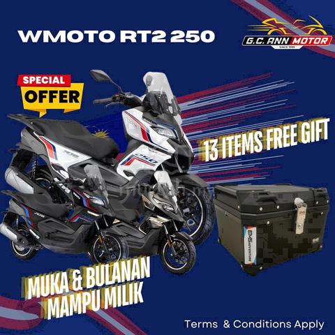 WMOTO RT2 250 Dashcam Keyless TFT Free EMS Box RT3 - Motorcycles for ...