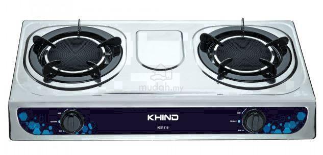 Khind 5.0kW Infrared Gas Cooker IGS1516 Dapur Gas - Home Appliances ...