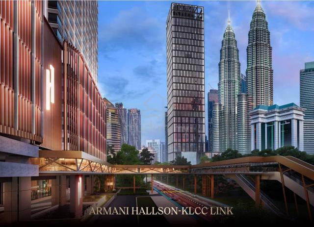 Condominium for Sale, 1 Bedroom, 776 sq.ft, Armani Hallson KLCC, KLCC, Kuala Lumpur | Mudah.my