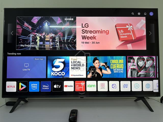 LG 50” UQ8050 4K Smart UHD TV Untuk Dijual - TV/Audio/Video for sale in ...