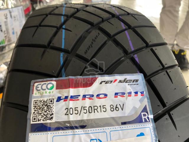 New Tyre Semi Slick 205 50 15 Raiden Hero R111 - Car Accessories ...