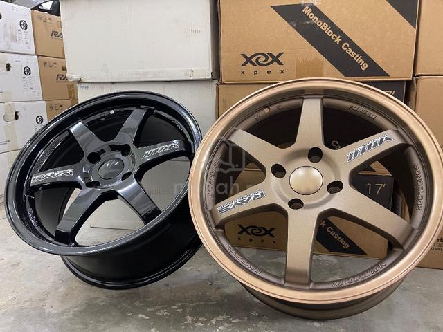 Sport Rim baru 17 TE37 neo waja centra livina gen2 - Car Accessories ...