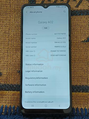 Samsung galaxy A02 - Mobile Phones & Gadgets for sale in Cheras, Kuala ...