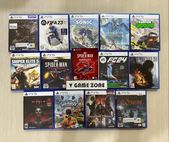 (PS5 Used Games) Physical Game Disc Original CD - Games & Consoles for ...