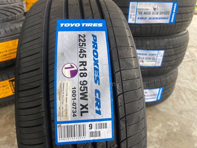 Tayar baru 235 45 18 Toyo proxes cr1 new tyre 2025 - Car Accessories & Parts for sale in Klang ...