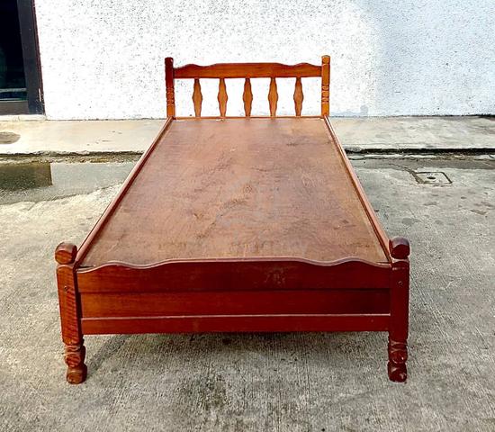 Solid Wood Single Bed Frame - Furniture & Decoration for sale in Johor ...