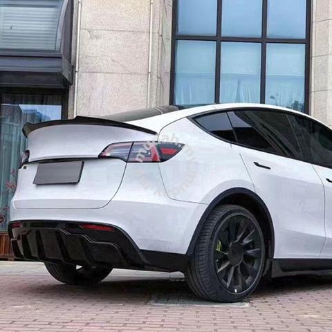 Tesla model y bodykit diffuser canard spoiler 55 - Car Accessories ...