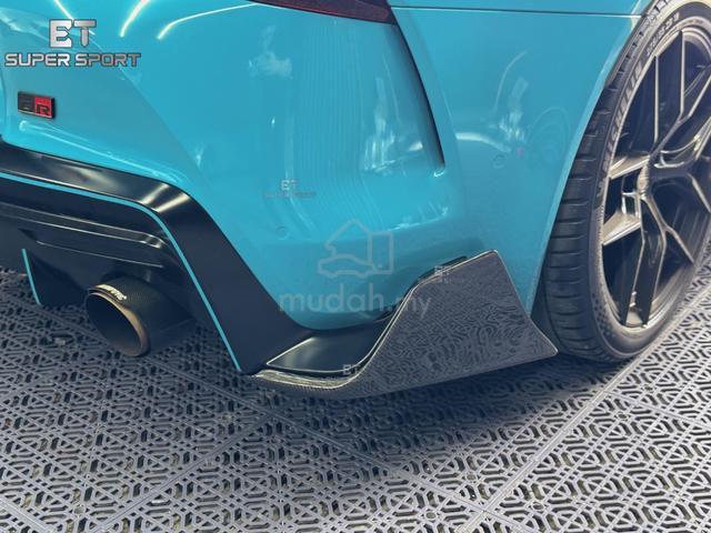 Supra A90 MK5 Front Lip Side Skirt Spoiler Carbon - Car Accessories ...