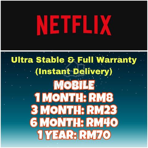Netflix - Tickets & Vouchers for sale in Telok Panglima Garang, Selangor