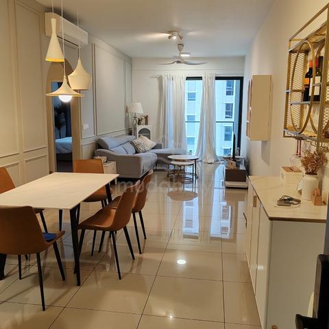 Service Residence for Rent, 3 Bedroom, 1000 sq.ft, Akasa Cheras South ...