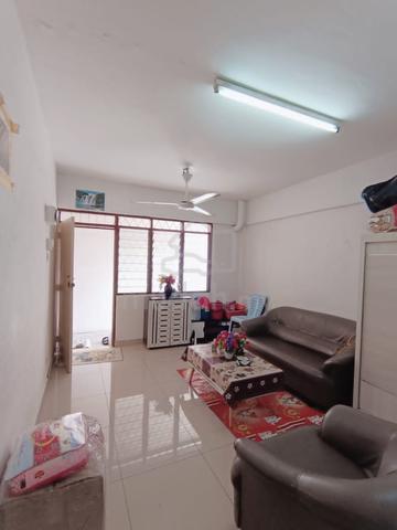 Apartment for Sale, 3 Bedroom, 650 sq.ft, Taman Miharja Apartment (LRT ...