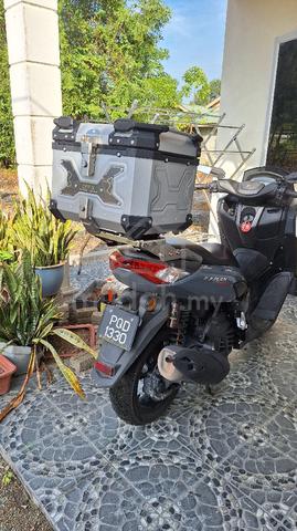 monorack lipat top x, backrest, top box 45 liter - Motorcycle ...