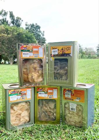Halal Keropok Cracker Tin Fish Prawn Pumpkin Vege - Food for sale in ...