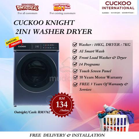 PROMOSI 2IN1 CUCKOO Washer Dryer RD77A4 - Home Appliances & Kitchen for sale in Permatang Pauh ...