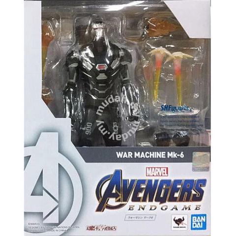 Bandai S.H.Figuarts War Machine Mark 6 Endgame - Hobby & Collectibles ...