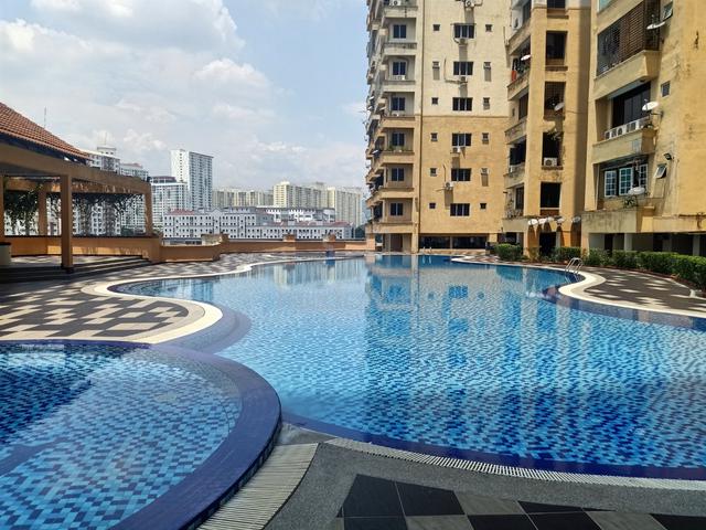 Condominium for Rent, 3 Bedroom, 911 sq.ft, Setapak Ria Condominium ...