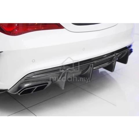 Mercedes W117 CLA45 FD Carbon Diffuser Bodykit - Car Accessories ...